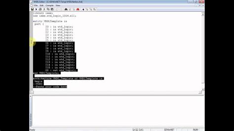 Vhdl To Schematic Converter In Edwinnet Youtube