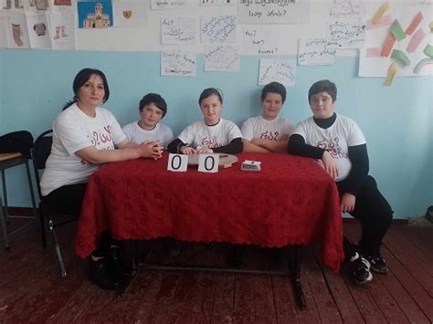 საცხენისის საჯარო სკოლაში ინტელექტუალურ შემეცნებითი პროექტი