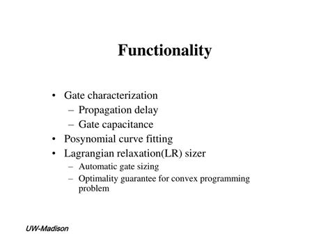 Ppt Gate Sizing Based On Lagrangian Relaxation Powerpoint Presentation Id6826318