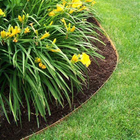 Bender Board Composite Landscape Edging Brown 1 In X 6 In X 20 Ft