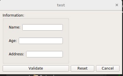 Qt Tutorial Grid Layout Example