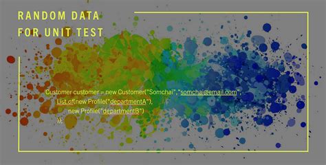 Instancio สร้าง Random Test Data ใน Java By Ruufimon Oddsteam Medium