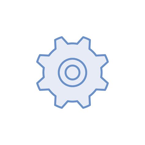 Gear Icon Vector For Website Ui Essential Symbol Presentation 23017851 Vector Art At Vecteezy