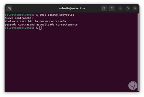 LINUX CREAR USUARIO Solvetic