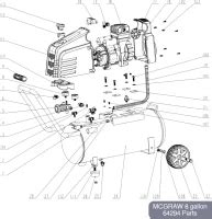 Mcgraw 20 Gal Air Compressor Parts 64857 56241