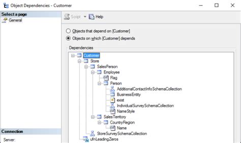 View Dependencies Of A Table From Ssms And T Sql Script Used Internally