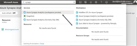 Create Your First Azure Synapse Analytics 1 David Alzamendi