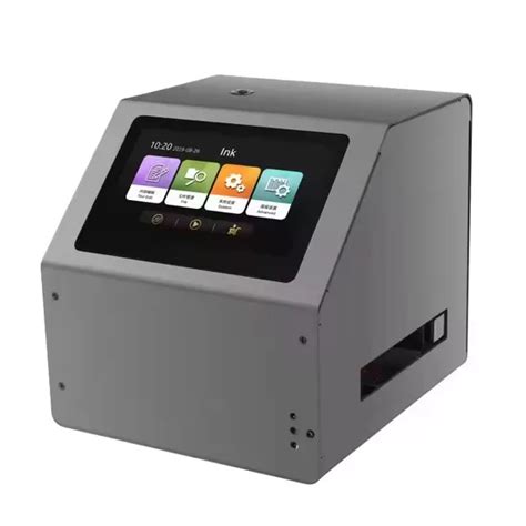 Desktop Inkjet Printer Packaging Plastic Bag Aluminium Cans Plastic Bottles Desktop Inkjet