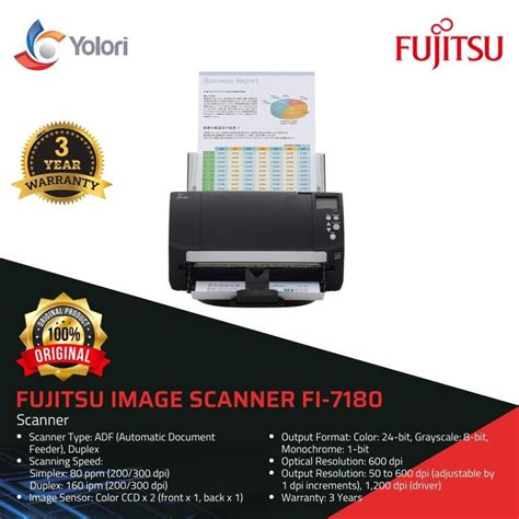 Fujitsu Image Scanner Fi 7180