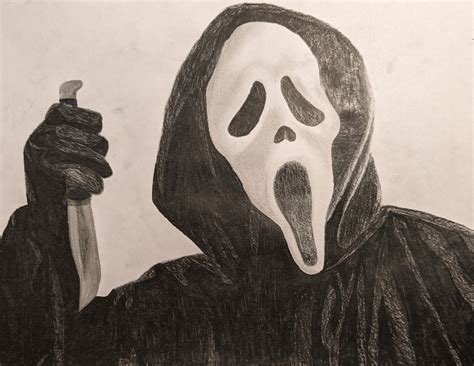 Ghostface Drawing