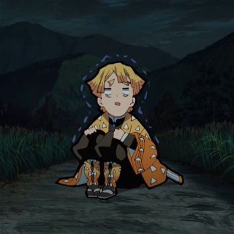 Zenitsu Aib Cute Anime Character Slayer Anime Anime Characters