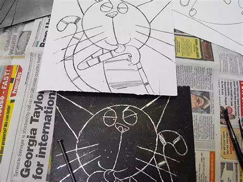 Acid Etching Printmaking Lucy Gell Printmaker Illustrator