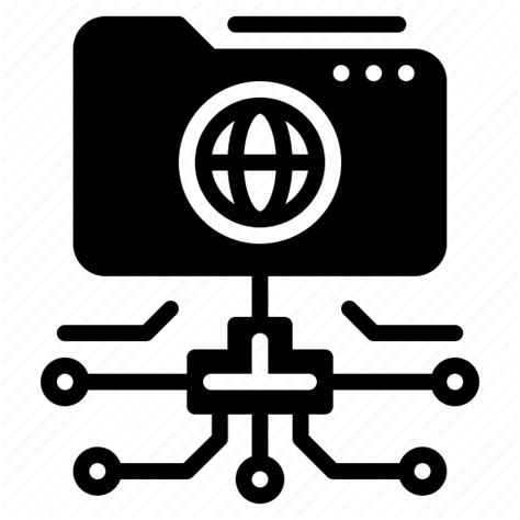 Ftp Sharing Folder File Transfer Protocol Client Server Icon Download On Iconfinder