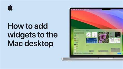 How To Add Widgets To The Mac Desktop Apple Support Likith Singh