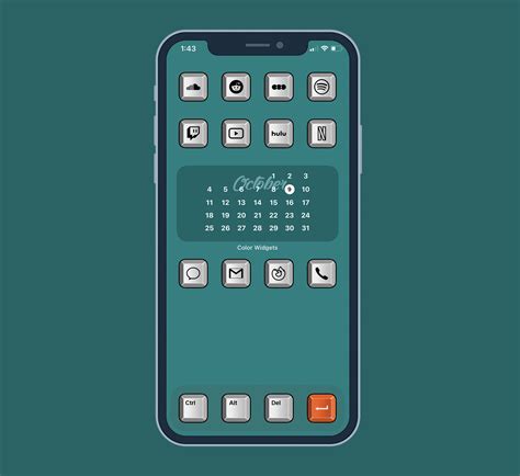 Ios Mechanical Keyboard Icon Set Icons Included Etsy