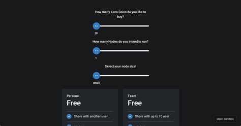 coins slider codesandbox