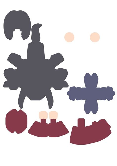 Uchiha Itachi Papercraft 2 3 Itachi Itachi Uchiha Anime Chibi