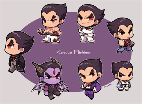 Mishima Kazuya And Devil Tekken Drawn By Kotorai Danbooru