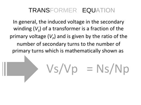 Basic Transformer Calculations Ppt Consumer Electronics Basic Transformer Calculations Ppt Consumer Electronics
