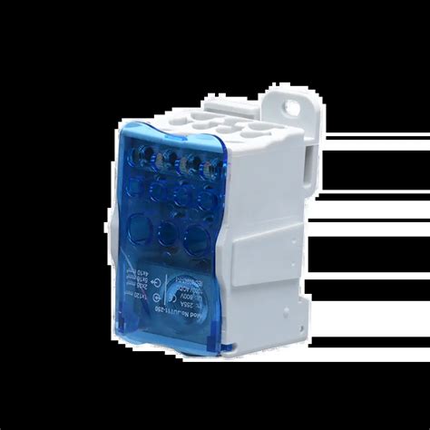 Distribution Block 250A Input Terminal 1x120mm Output Terminals 4x10 And 5x16 And 2x25mm