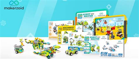 Makerzoid Robot Master Coding Robots200 In 1 App Controlled Robotics Kit