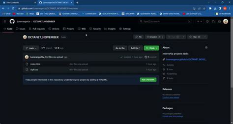 Yuvaraj Edunuri On Linkedin Task 1 Of The Internship Role As An Developer Intern To Create A