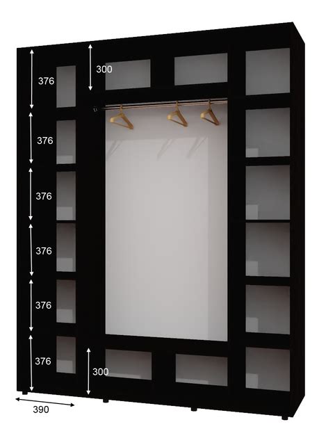 Шкаф купе трехдверный Алекса 180 60 240 см Антрацит 3 двери ДСП Зеркало ДСП ШК 05 купить
