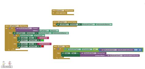 Printing Data As String Received From Bluetooth Mit App Inventor Help
