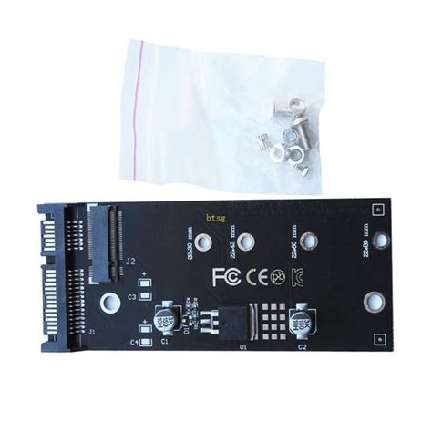 Bt M 2 Ngff ถึง Sata3 0 การ์ดแปลง M 2 Ngff 22pin Ssd เป็นอะแดปเตอร์