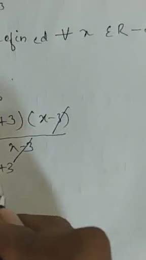 ii find the domain and range of the function f x x−3x2−9 iii find th