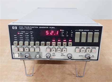 Hp 8116a Pulse Function Generator Rescience