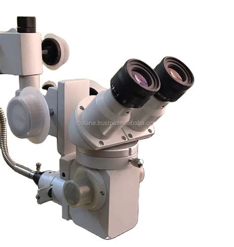Wet Lab Microscope Ophthalmic Table Clamp Mounted With Coaxial