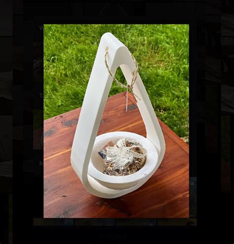 Plant Sourced And Biodegradable Modern Bird Feeder Etsy