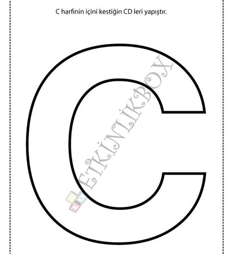 C Harfi Doldur ~ Okuma Yazma ~ Etkİnlİkbox