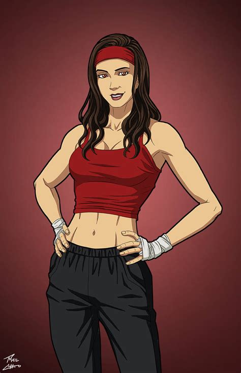 Elektra Natchios Earth 27m Commission By Phil Cho On Deviantart