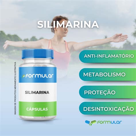Ilimarina Silybum Marianum 200mg Cápsulas Proteção Hepática