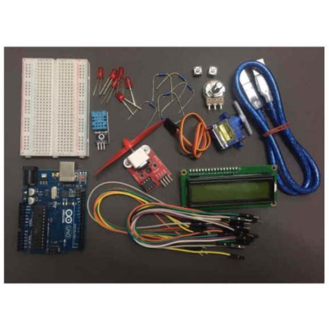 ชุดทดลองประกอบการเรียนคอร์ส Arduino ออนไลน์ การเขียนโปรแกรมภาษาc ใช้งานบอร์ด Arduino