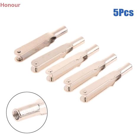 Honour 5pcs M2 M3 Steel Clevis Push Rod Coupler Servo Connector Chuck Horn Clip For Rc Micro