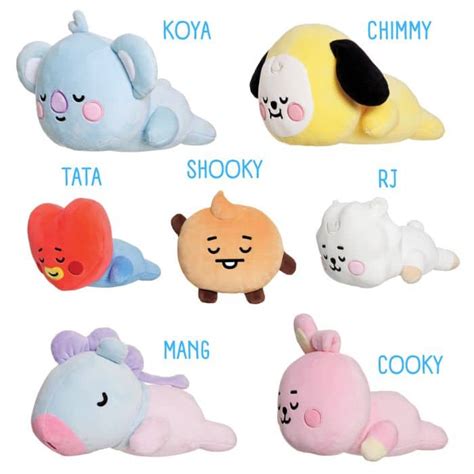 Peluche Bts Bt21 Diferentes Diseños A Elegir Elius