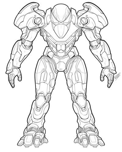 Pacific Rim Coloring Pages