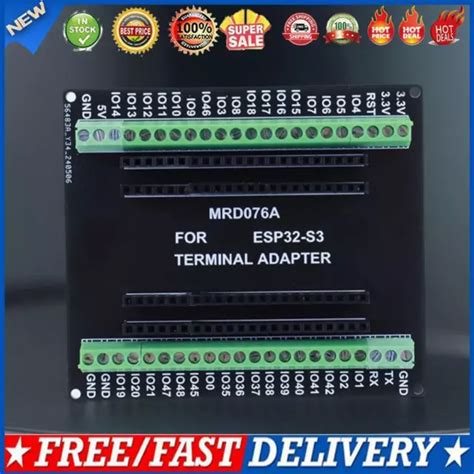 for esp32 s3 gpio breakout board gpio iot development board expansion