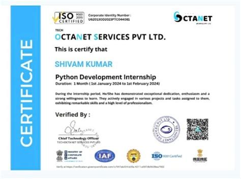 Shivam Kumar On Linkedin Python Pythoninternship Pythondeveloper