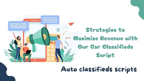 Strategies To Maximize Revenue With Your Car Classifieds Script Medium