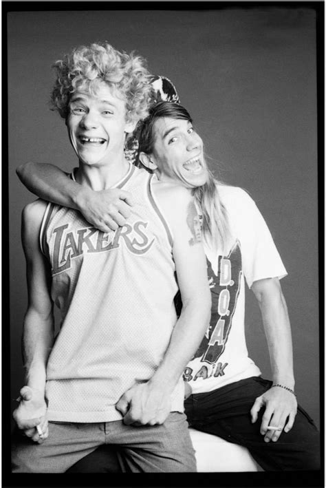 Flea And Anthony Kiedis Circa July 1986 Flea Rhcp 90s Ed Hardy Rock