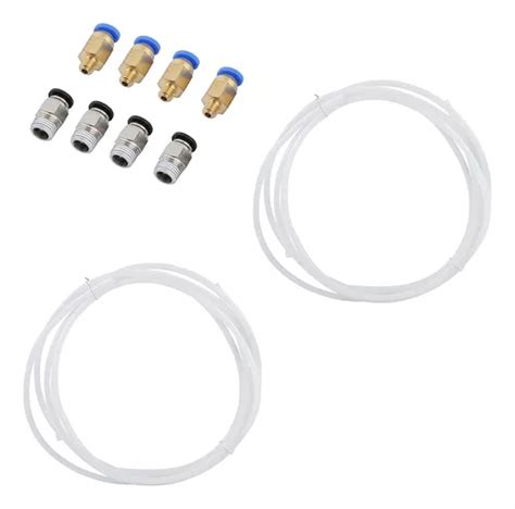Kit De Tubo Ptfe Teflon Para Impresora 3d Filamento 1 75 Mm Meses Sin