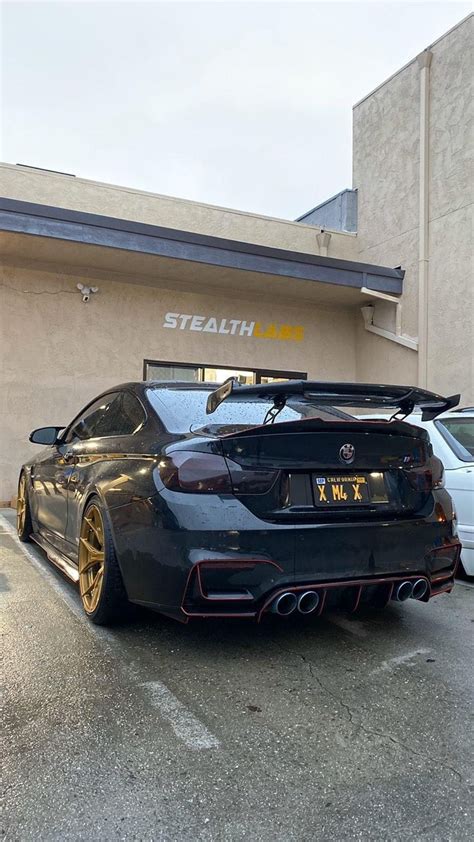 Bmw F8x M2m3m4 Carbon Fibre Mad Style Rear Spoiler 2014 2020