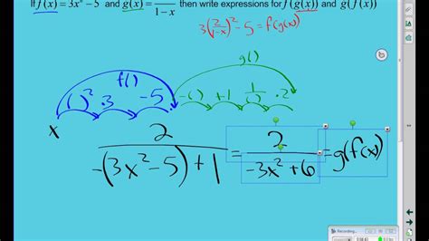 Arrow Diagram Function Composition Youtube