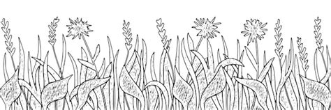 How To Draw Long Grass