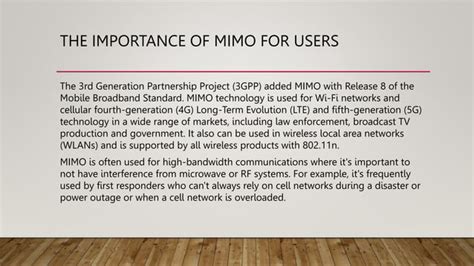 Diversity And Introduction To Mimo 1pptx