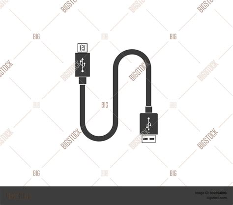 Usb Icon Vector Vector Photo Free Trial Bigstock